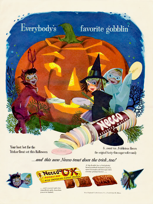 My Favorite Vintage Halloween Ads – Halloween Horror Haiku