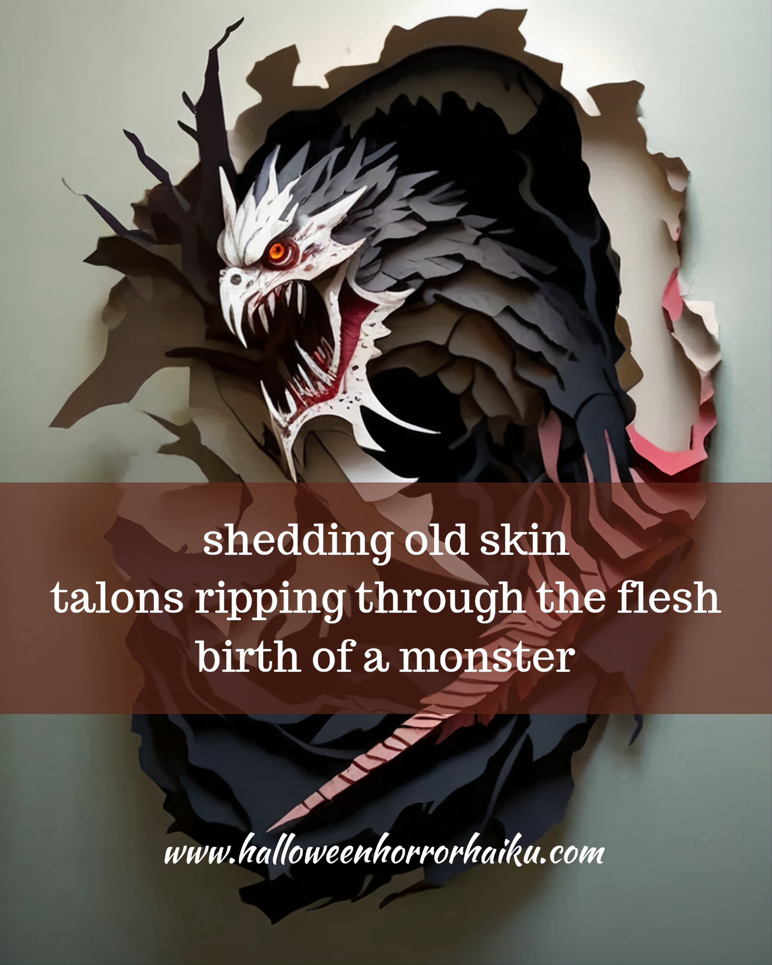 Monster – Halloween Horror Haiku