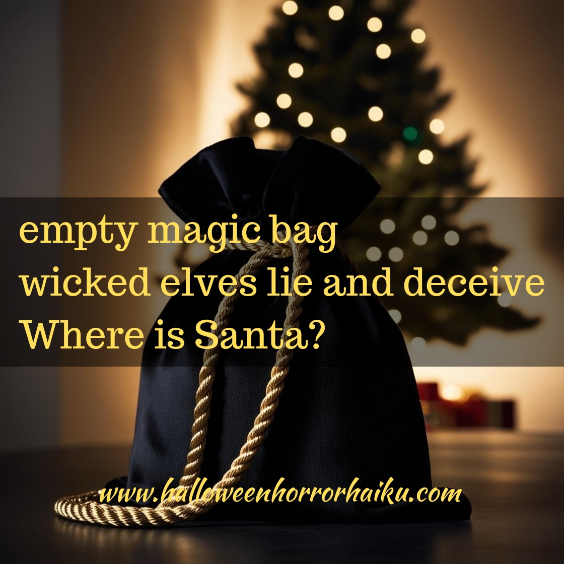 Monthly Haiku Corner – December – Halloween Horror Haiku