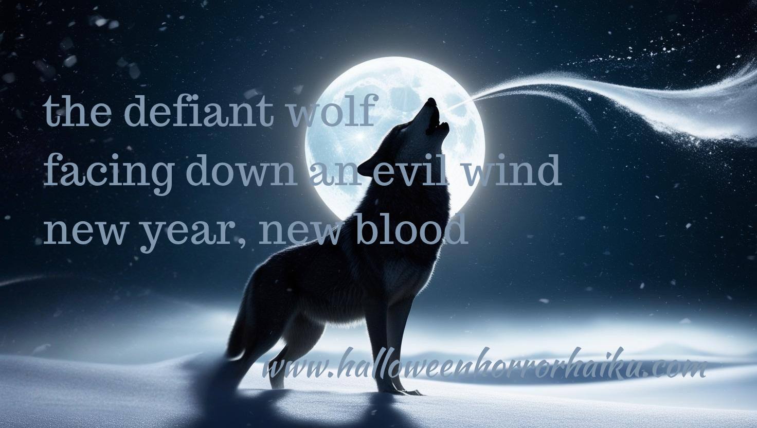 Monthly Haiku Corner – January 2025 – Halloween Horror Haiku