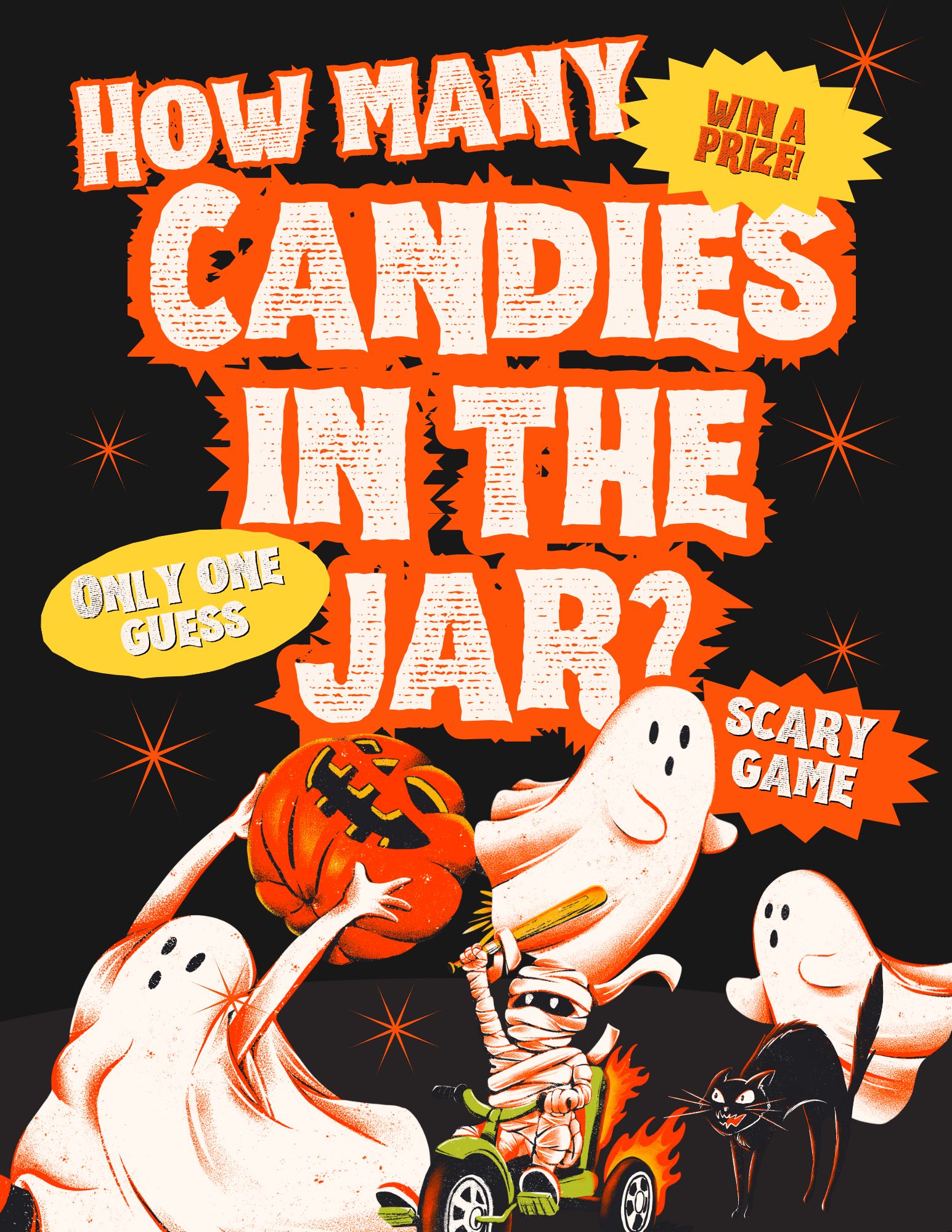 Trick or Treat Tuesdays – Candy Corn Guessing Game – Halloween Horror Haiku