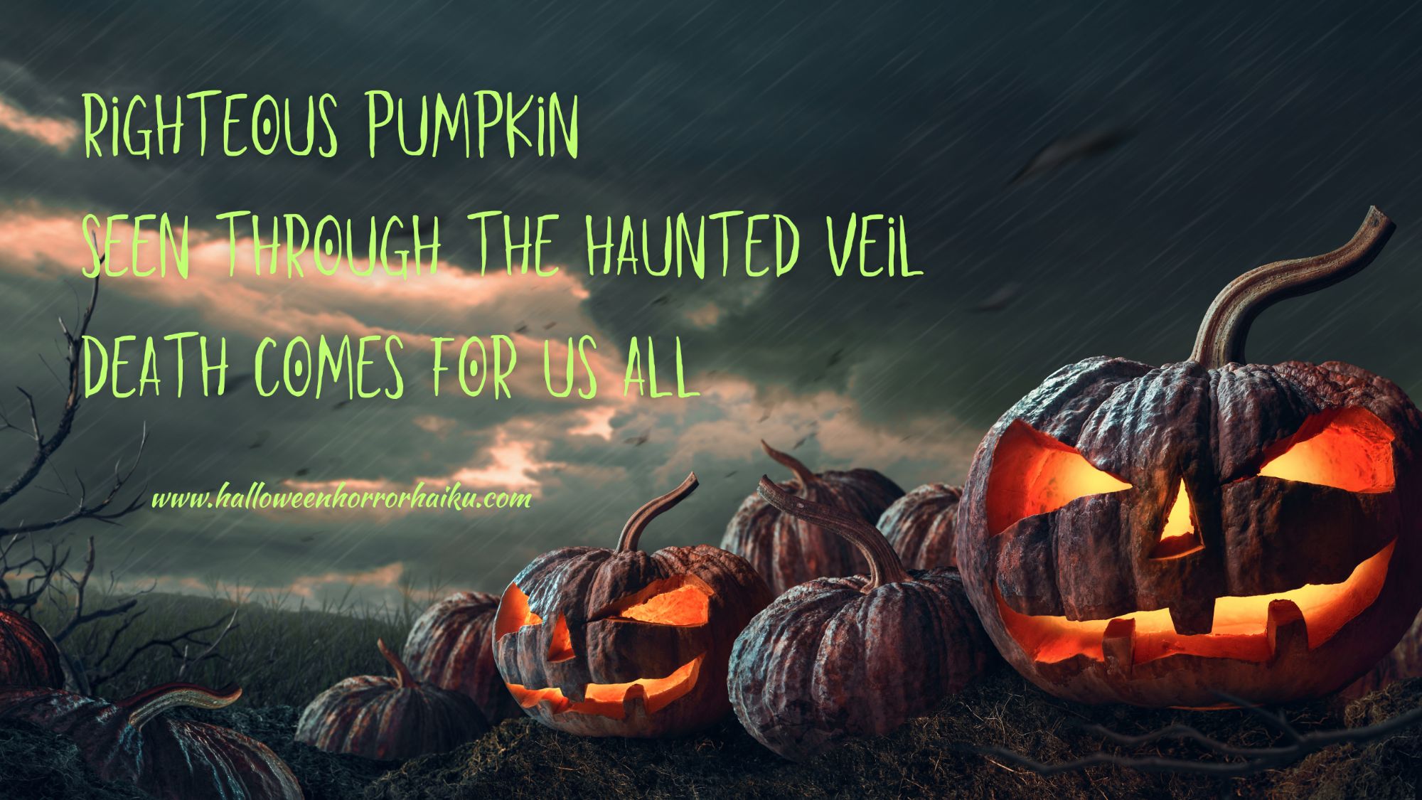 Monday Macabre, Week Three 2025 – Halloween Horror Haiku