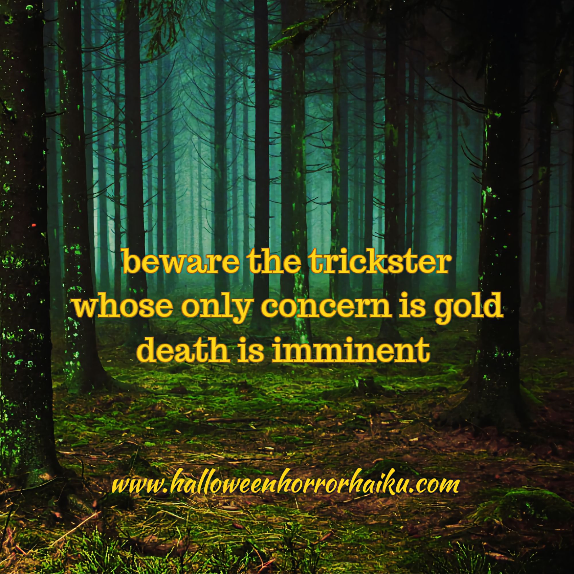 Monthly Haiku Corner – March 2026 – Halloween Horror Haiku